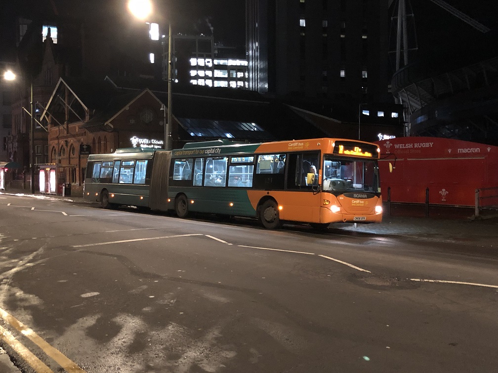 Farewell To Cardiff s Bendy Buses Cardiff Bus